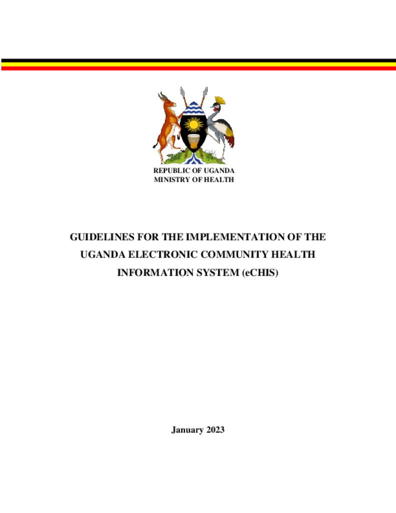 The Uganda Health Information and Digital Health Strategic Plan 2020/21-2024/25 | MOH Knowledge ...